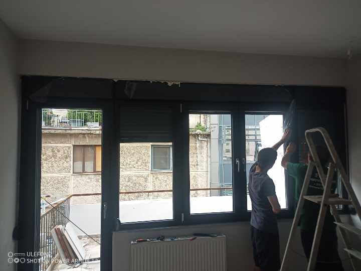 Τοποθέτηση Κουφωμάτων PVC- Περιοχή Λαδάδικα , Θεσσαλονίκη - koufomatas.gr