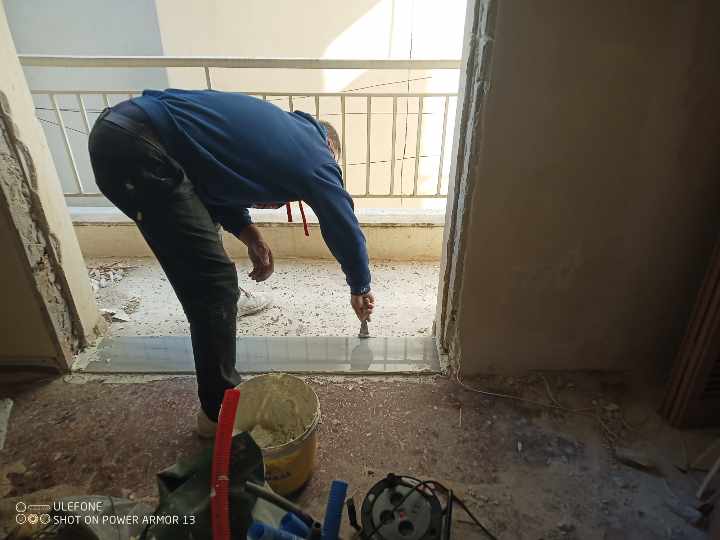 Τοποθέτηση Μαρμάρων για Κουφώματα PVC στους Αμπελόκηπους, Θεσσαλονίκη ...